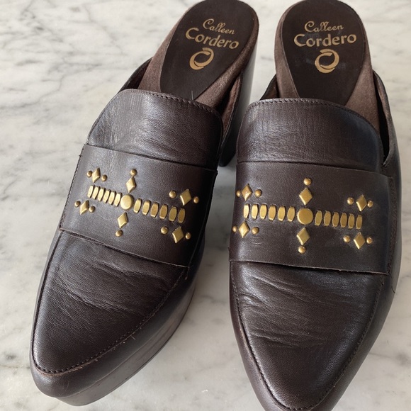 Calleen Cordero | Shoes | Calleen Cordero Pointed Toe Platform Mules ...